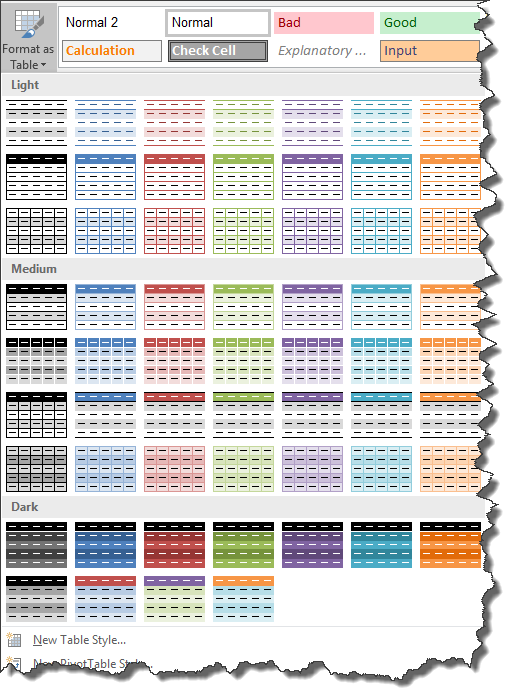 Excel Color Order Of Application Hierarchy 